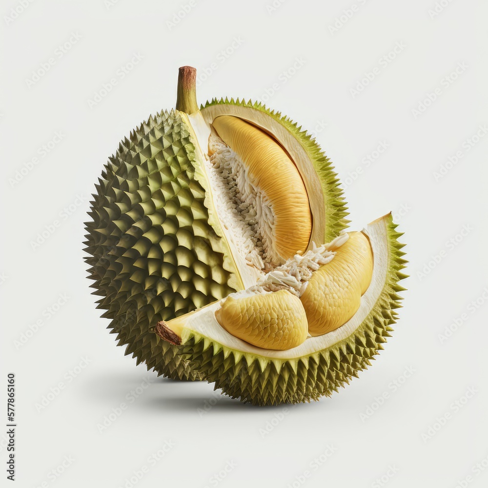 Durian is a tropical fruit that is native to Southeast Asia. It is ...