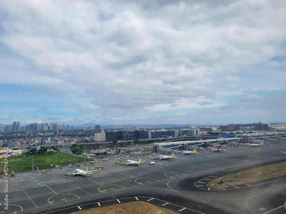 Aerial View of Terminal 3 at Ninoy Aquino International Airport in ...