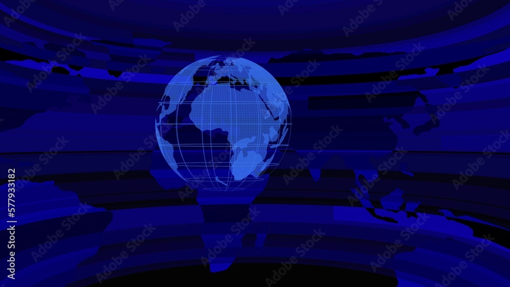 Virtual studio digital graphics breaking news Studio Background for ...