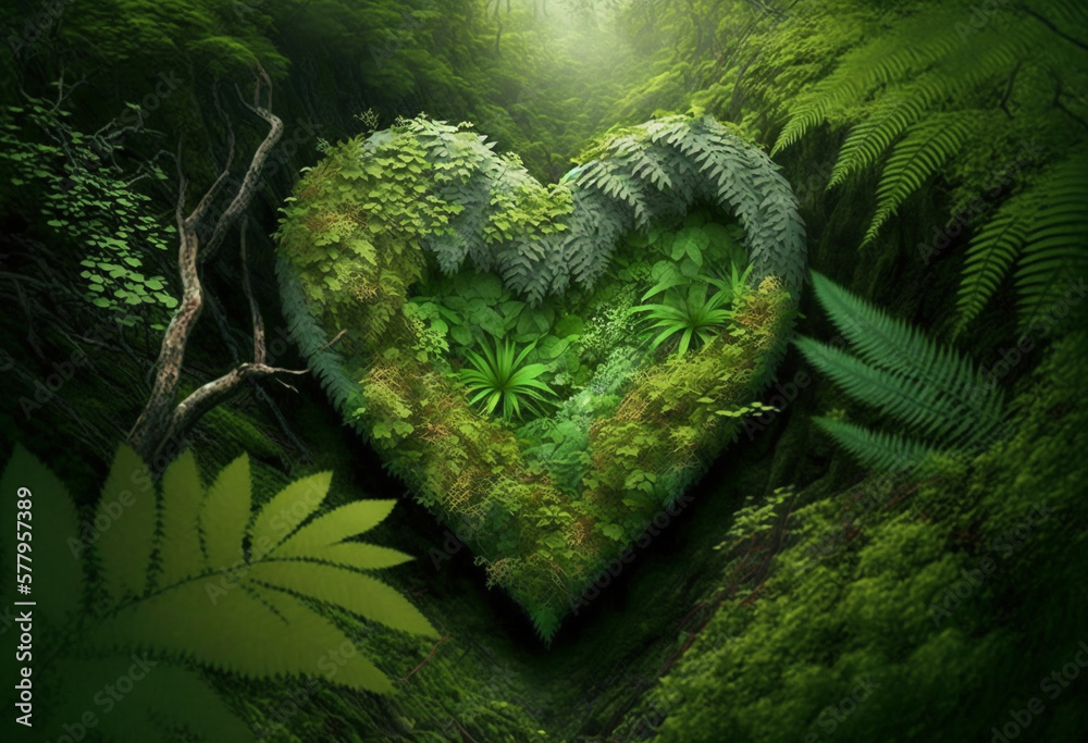 AI-Generated Render of a Healthy, Sustainable, and Renewable Planet ...