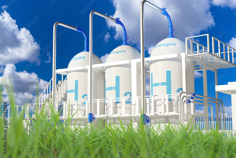 Photo & Art Print Hydrogen energy, Grispb