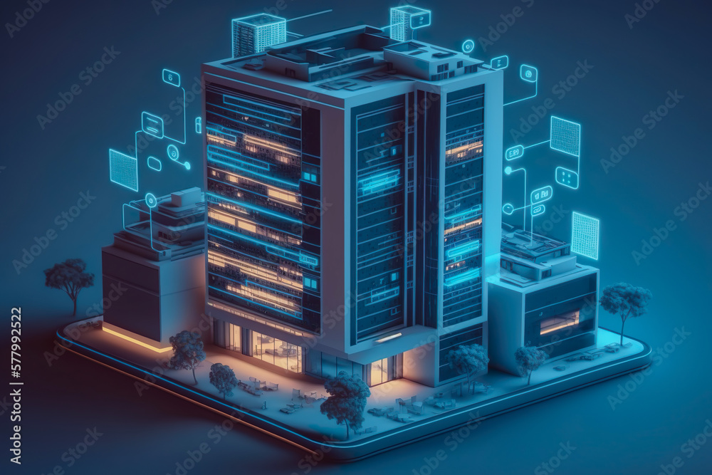 Modern smart home systems of smart building , The smart home is ...