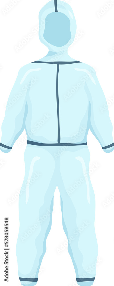 Full PPE personal protective clothing, isolation clothing and safety ...