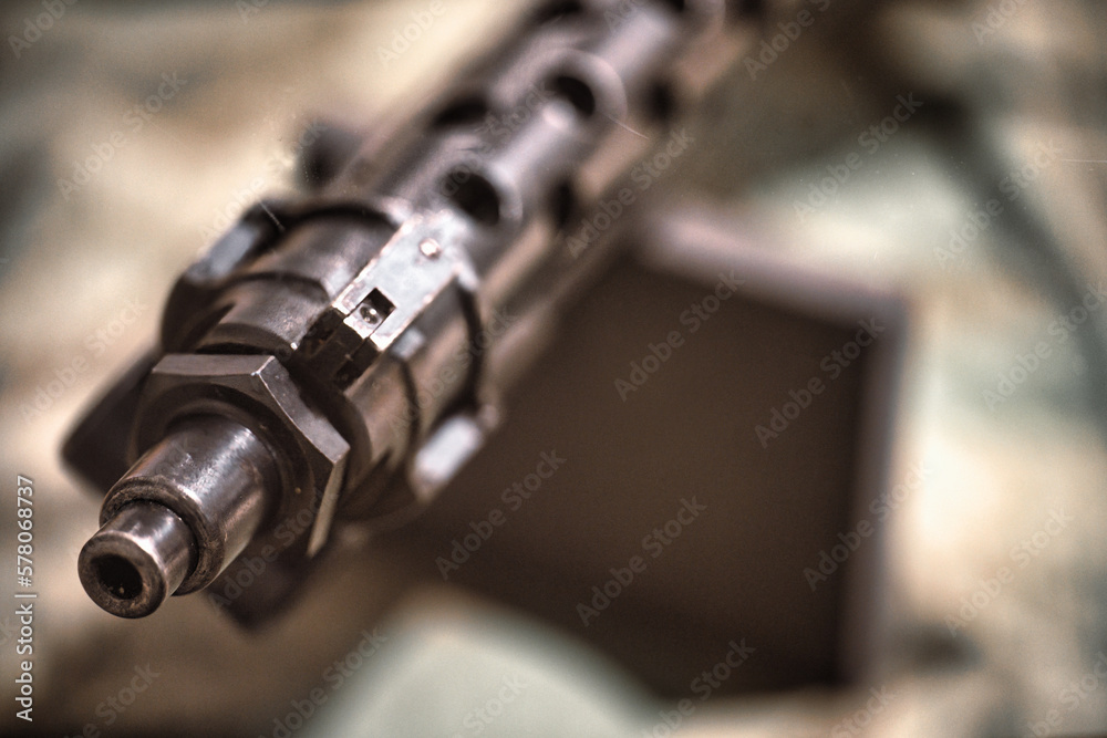 death destruction machinery metallic vintage magazine warrior aim ...