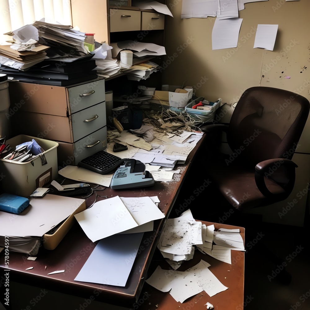 Chaos in the Secretary's Office: Ill-equipped and Unorganized Workspace ...