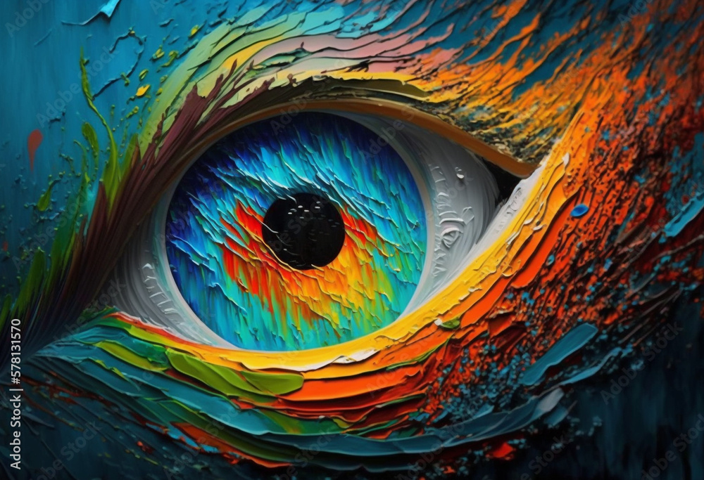 Ai-Generated Render of an Abstract Oil-Painting: A Modern Masterpiece ...