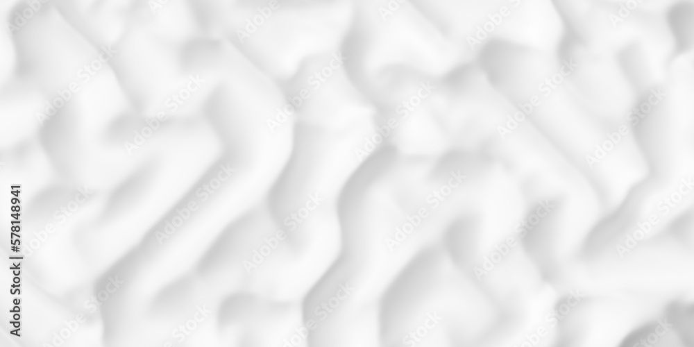 Offset white irregular organic rounded grid shape geometrical ...