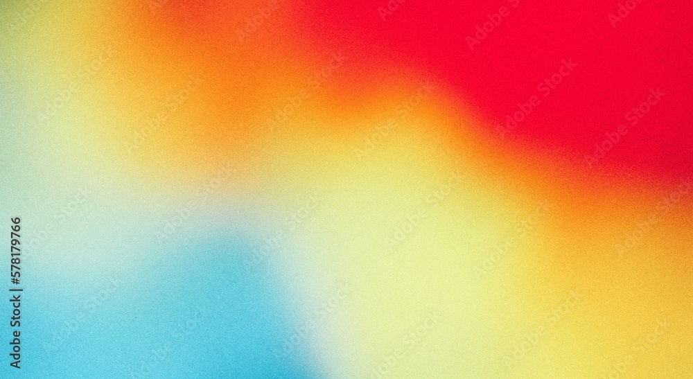 Red yellow orange colors fusion gradient background vibrant grainy ...