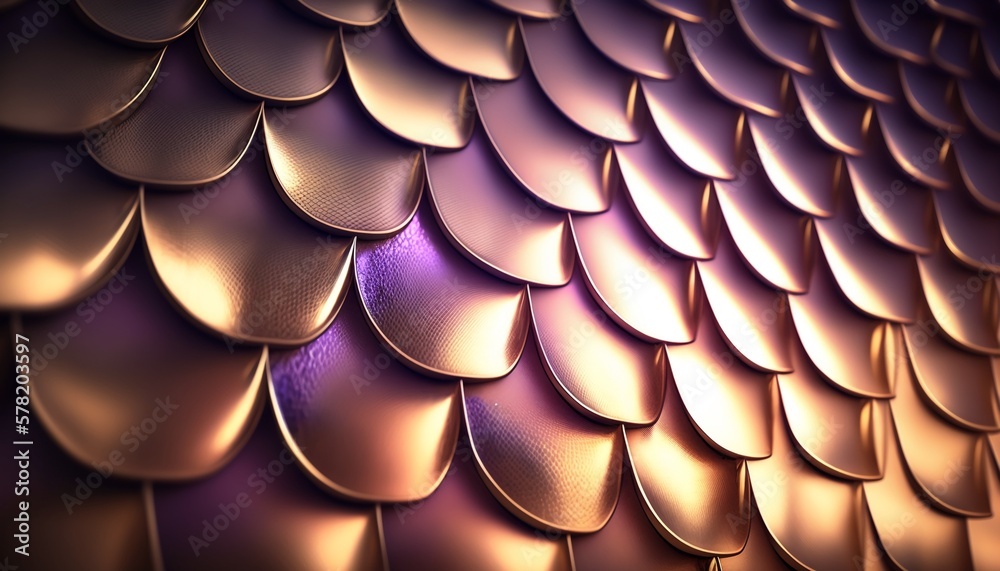 colorful shiny dragon or mermaid skin scales Stock Illustration | Adobe ...