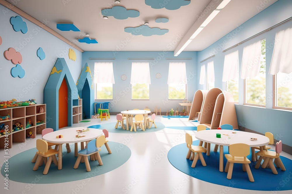 Modern Preschool Classroom Design