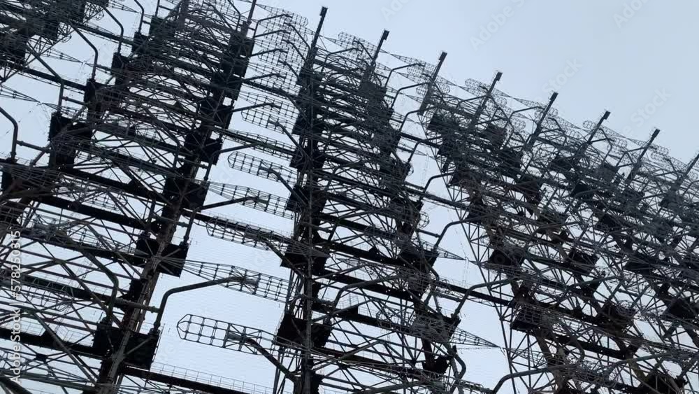 Chernobyl exclusion zone Ukraine Radar DUGA Unique old soviet radar ...