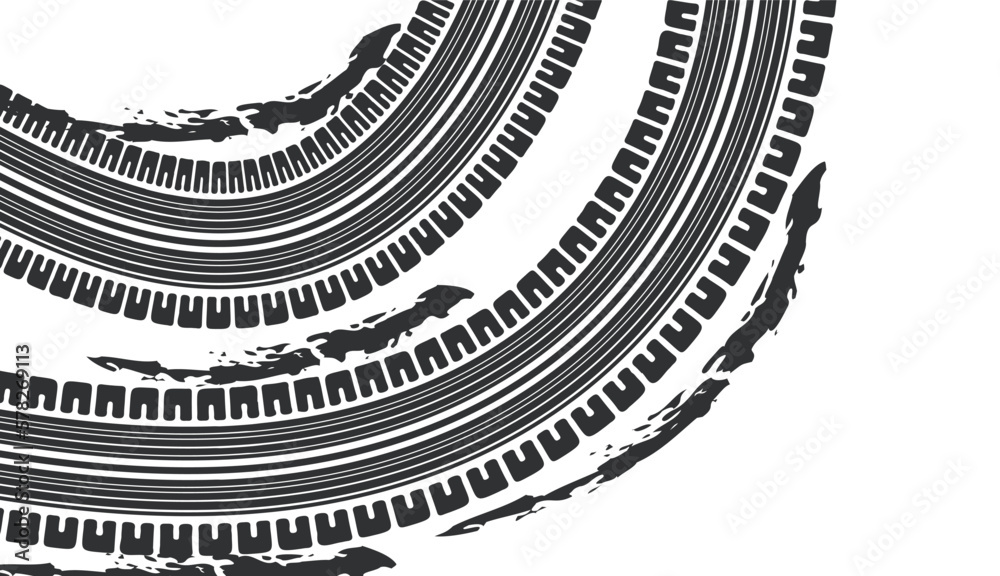 Off Road Tire Tread Texture