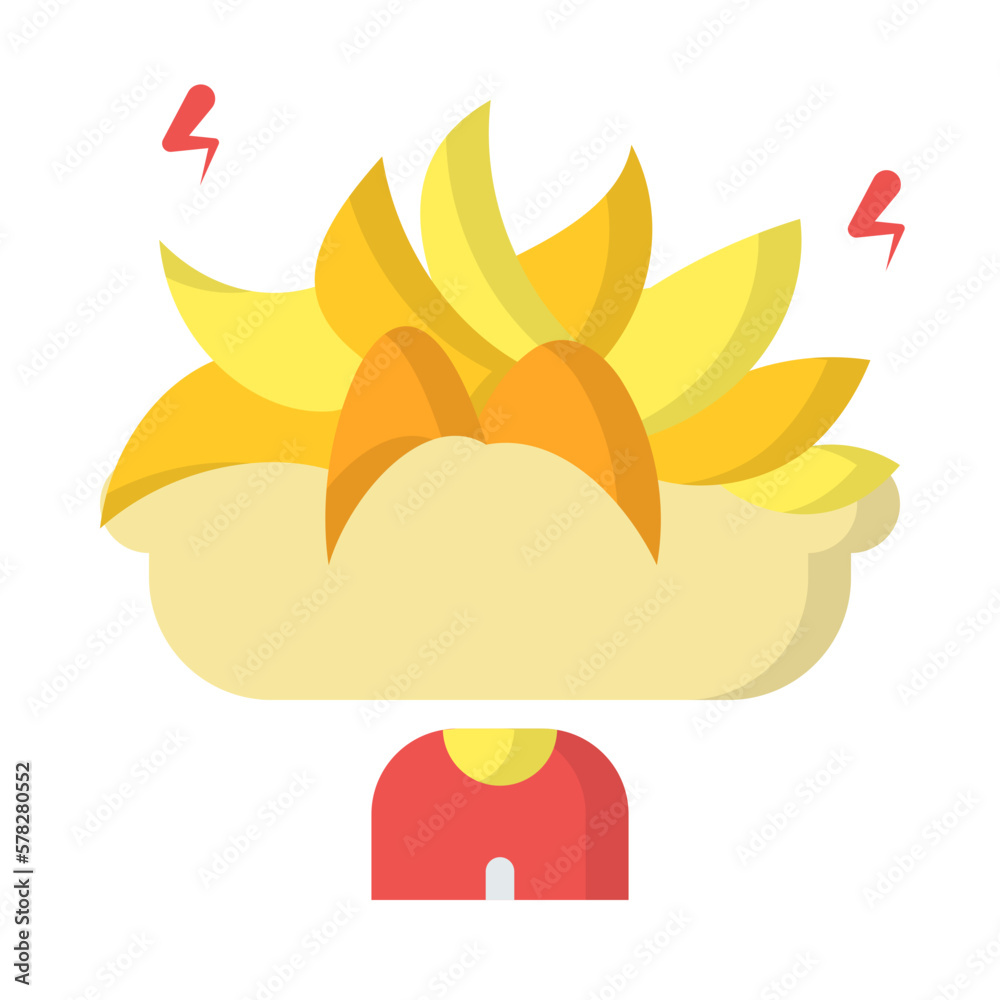 anime chibi avatar icon Stock Vector | Adobe Stock