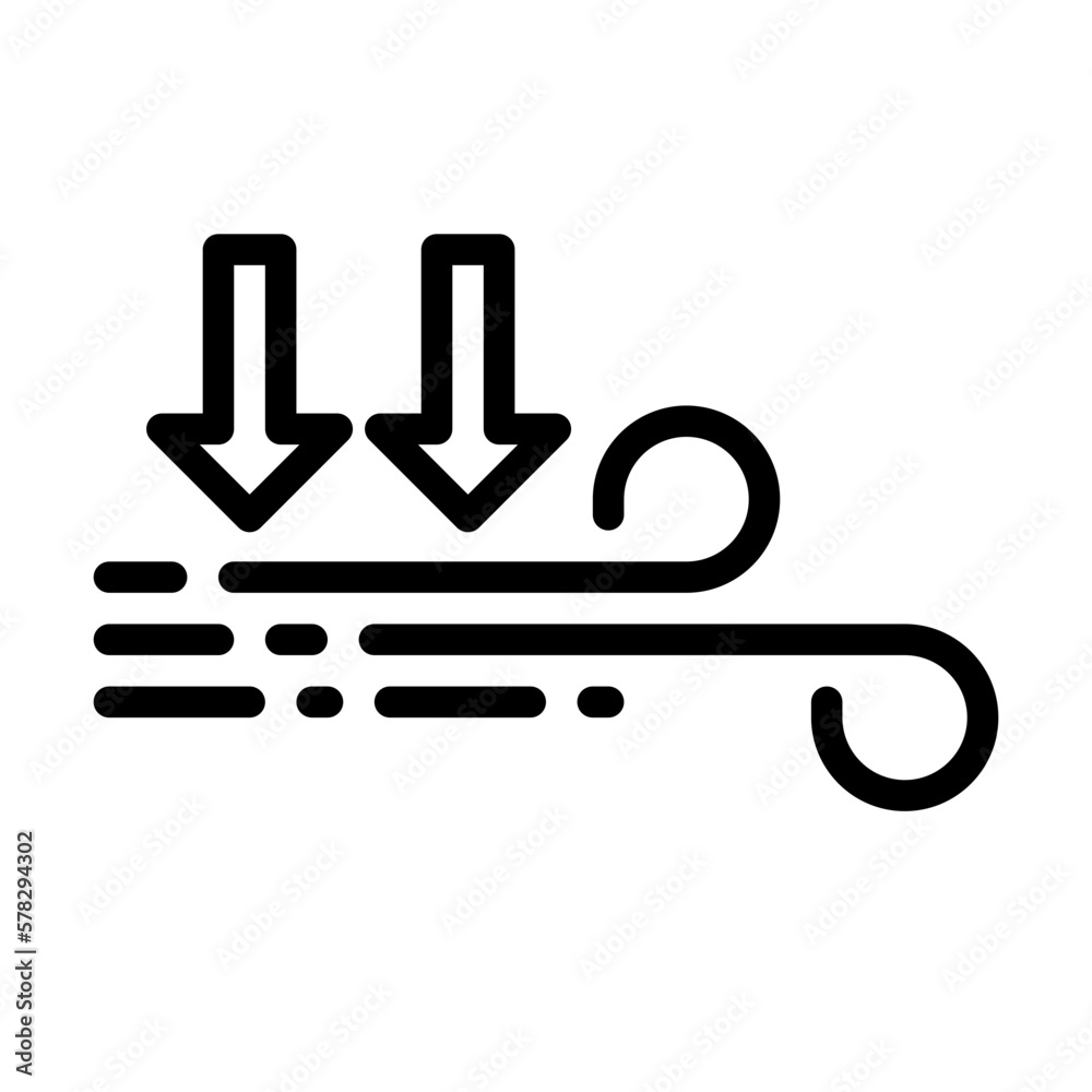 air pressure icon Stock Vector | Adobe Stock