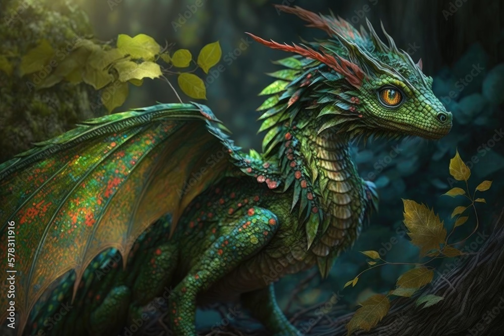 Green Earth Dragon