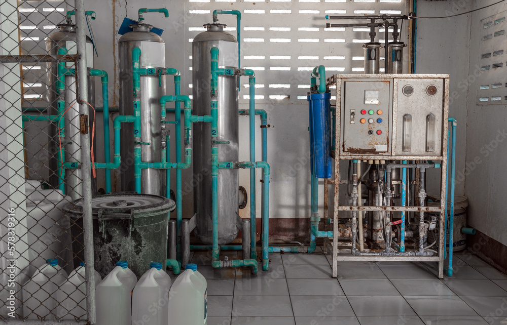 Reverse osmosis system for water drinking plant system of automatic ...