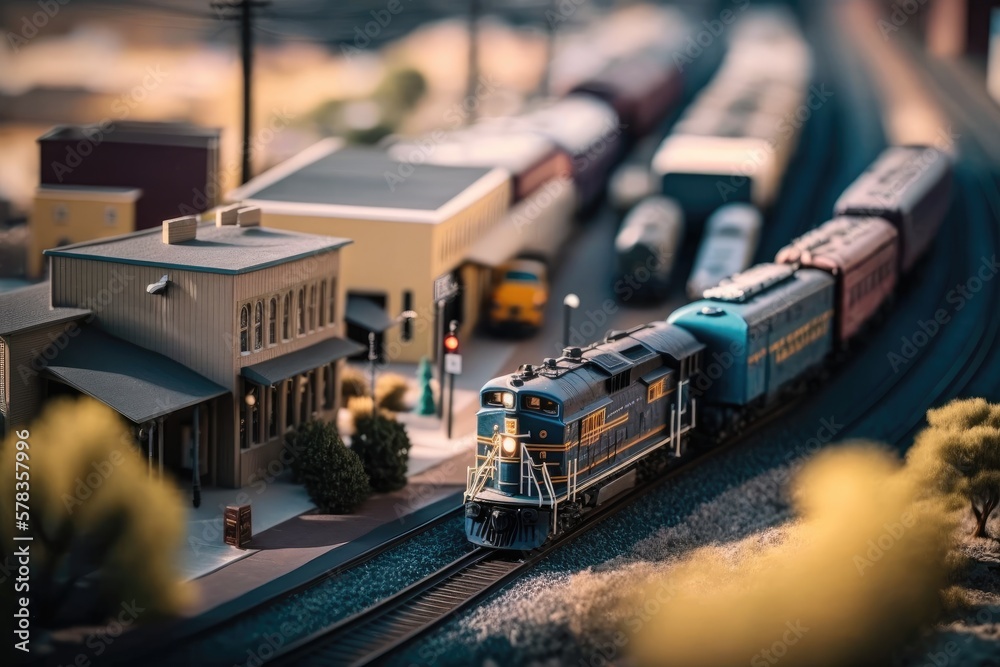 Miniature world on display model train set brings railroad history to ...