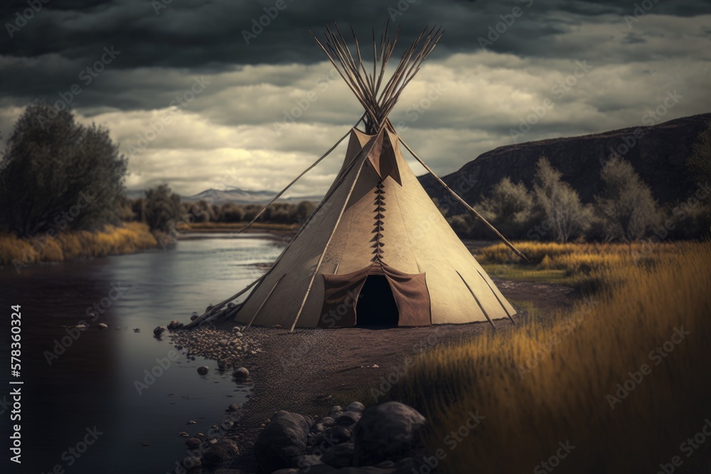 Traditional native american teepee - embracing the history and culture ...