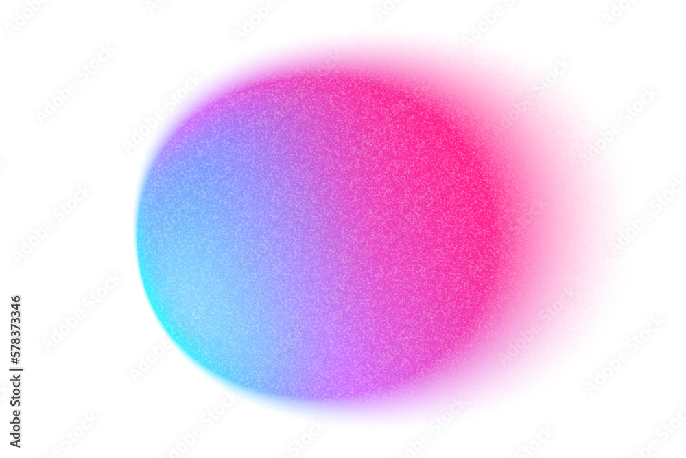 Color gradient circle background, grain noise texture. Color gradation ...