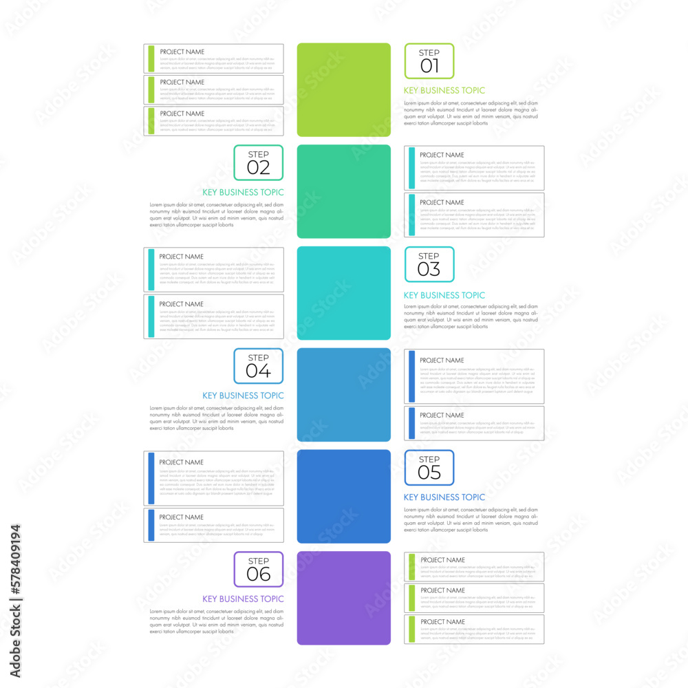 Modern infographic Timeline template or project plan can be used for ...