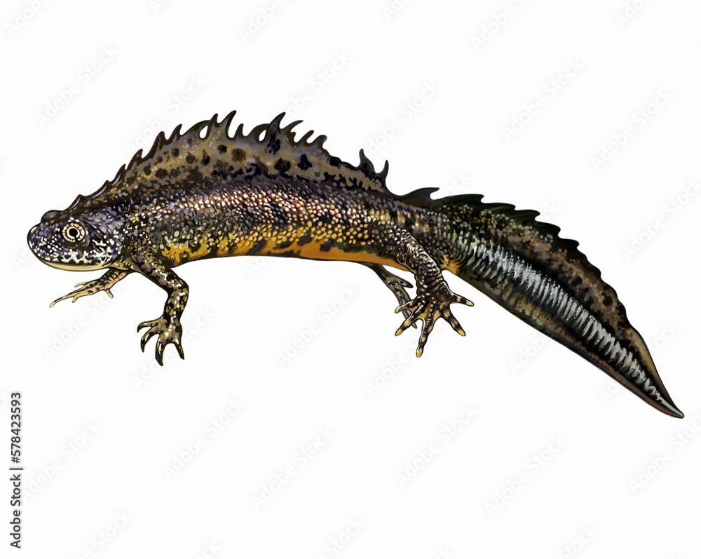 Triturus Cristatus