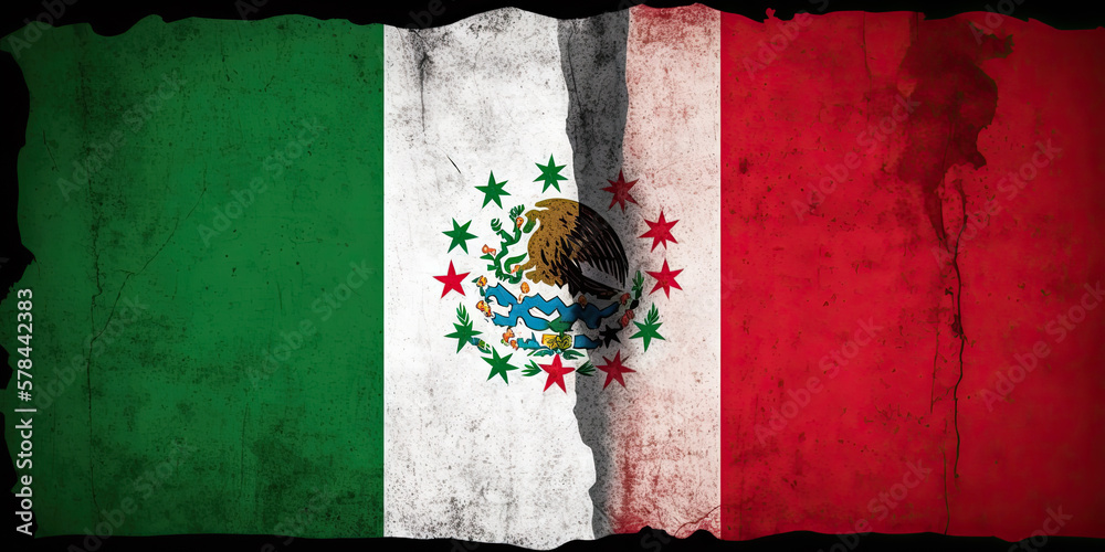 Italy Flag Flying Over Planet Earth with Sun Rising in Background ...