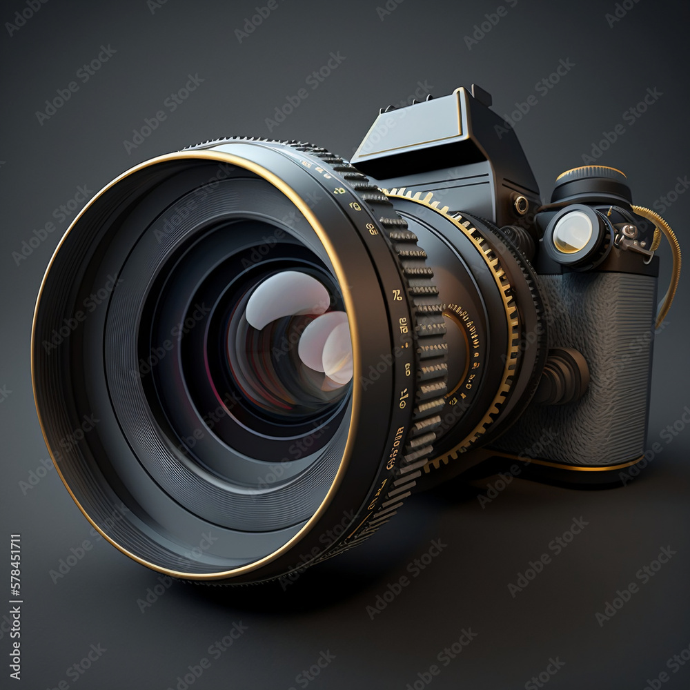 Camera that captures images using a combination of optical elements and ...