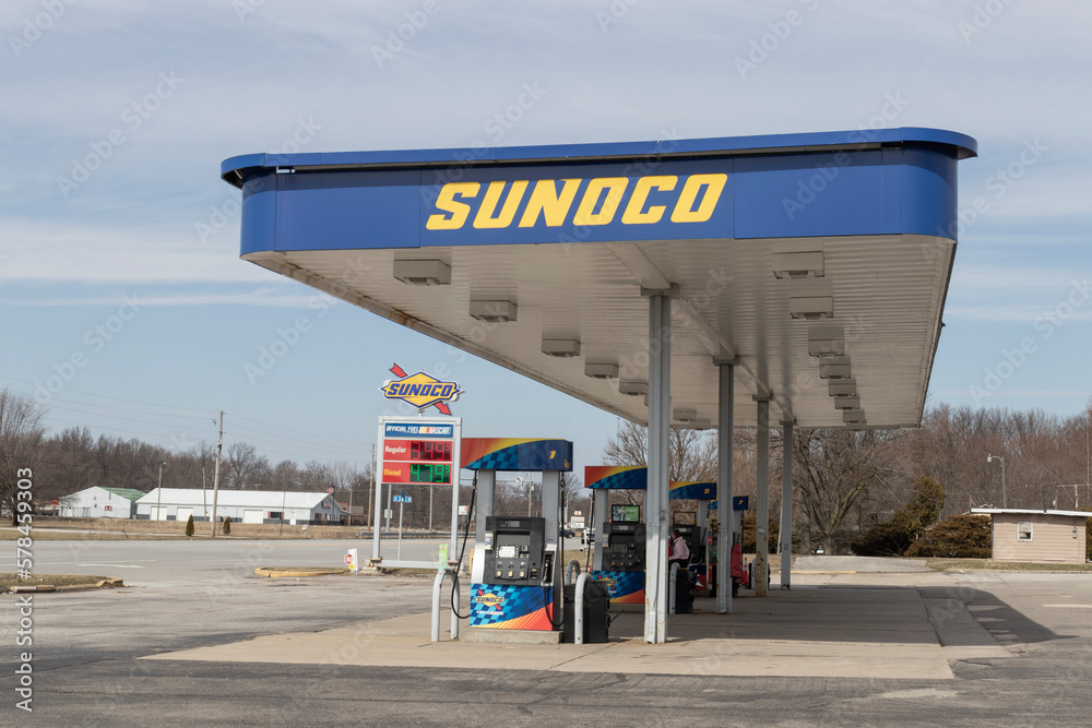 Sunoco Retail gas station. Sunoco is the official fuel of NASCAR and a ...