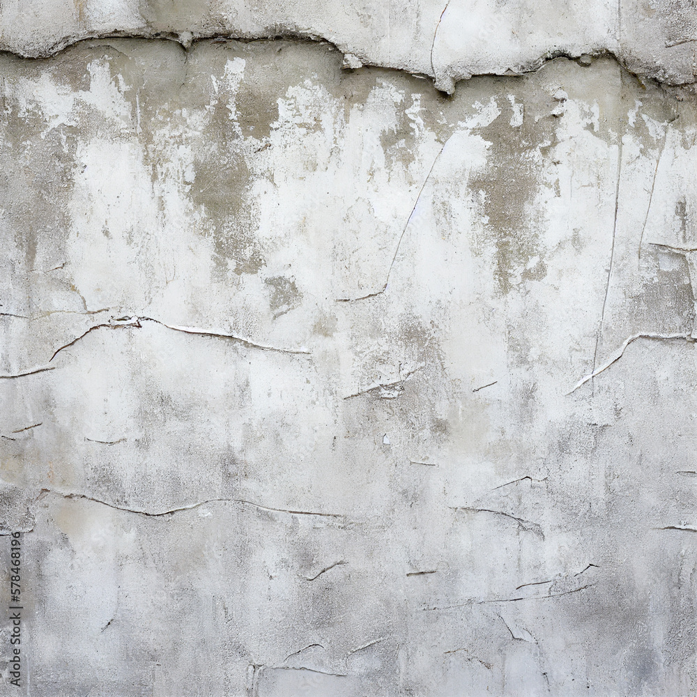 Texture of an old broken wall, scratches and chips - AI generated image ...