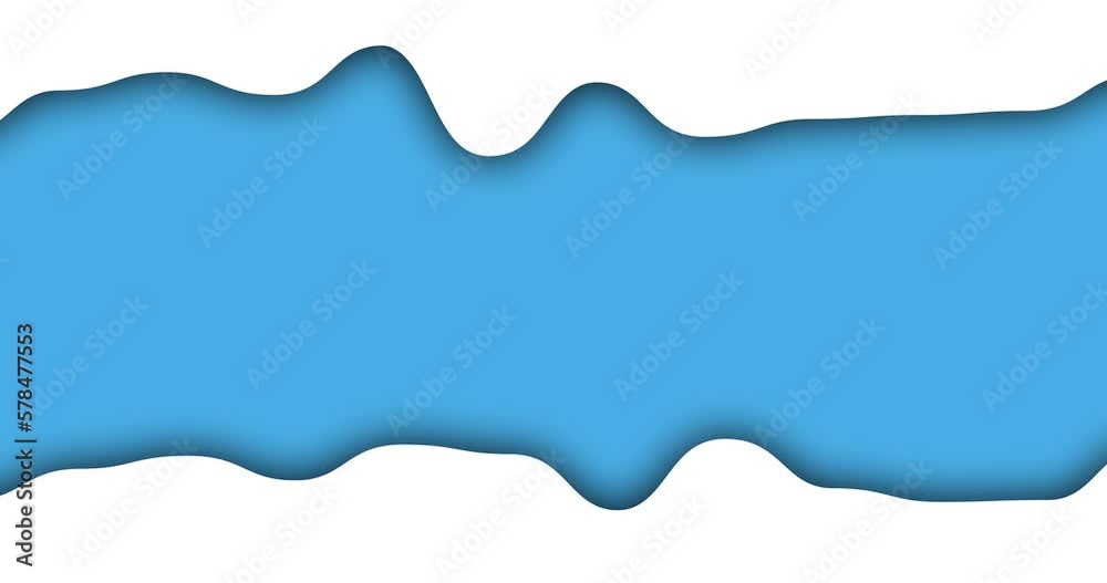 Papercut color Trendy Motion Backgrounds. Cyan Cut paper animated ...