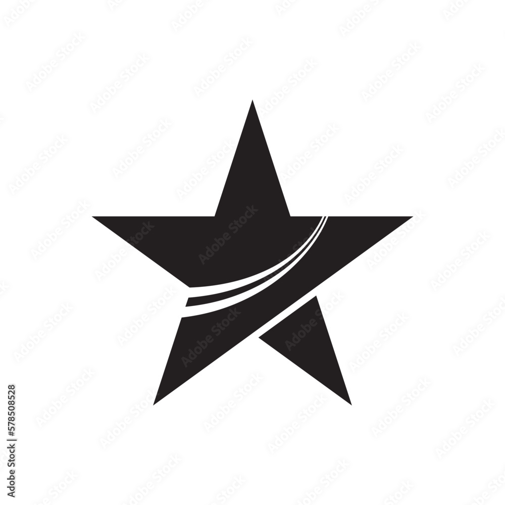Star icon svg file for app web logo banner poster icon - SVG File Stock ...