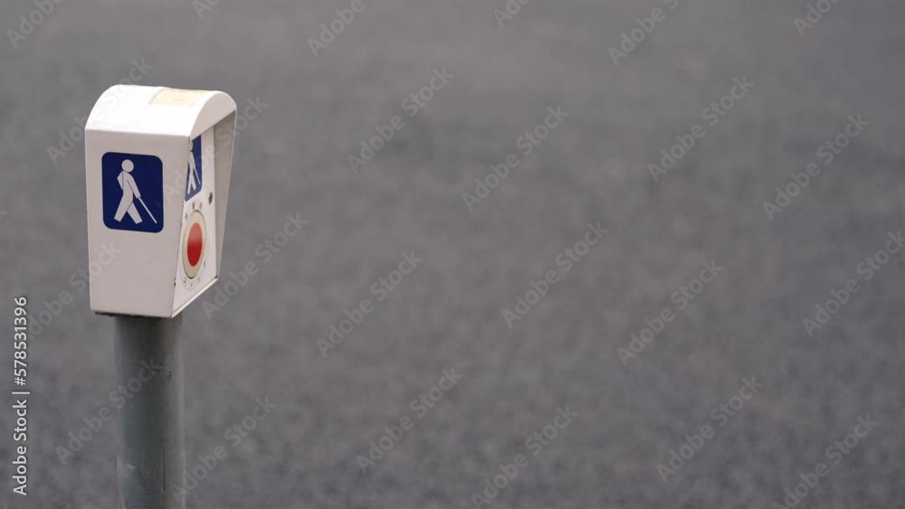 Pedestrian traffic sign for old people or people with walking ...