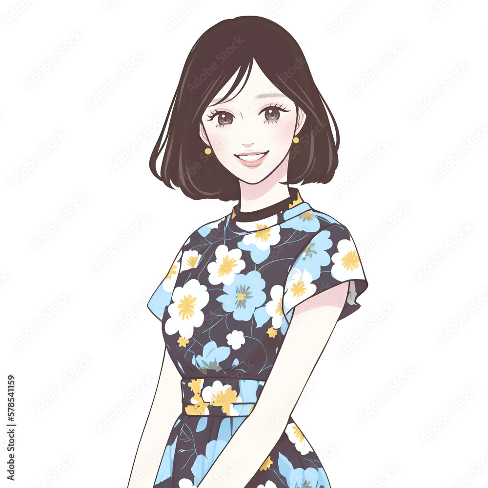 女性のイラスト素材 Stock Illustration | Adobe Stock