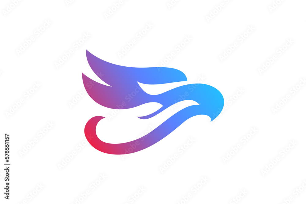 Twin Eagle Logo Stock Vector | Adobe Stock