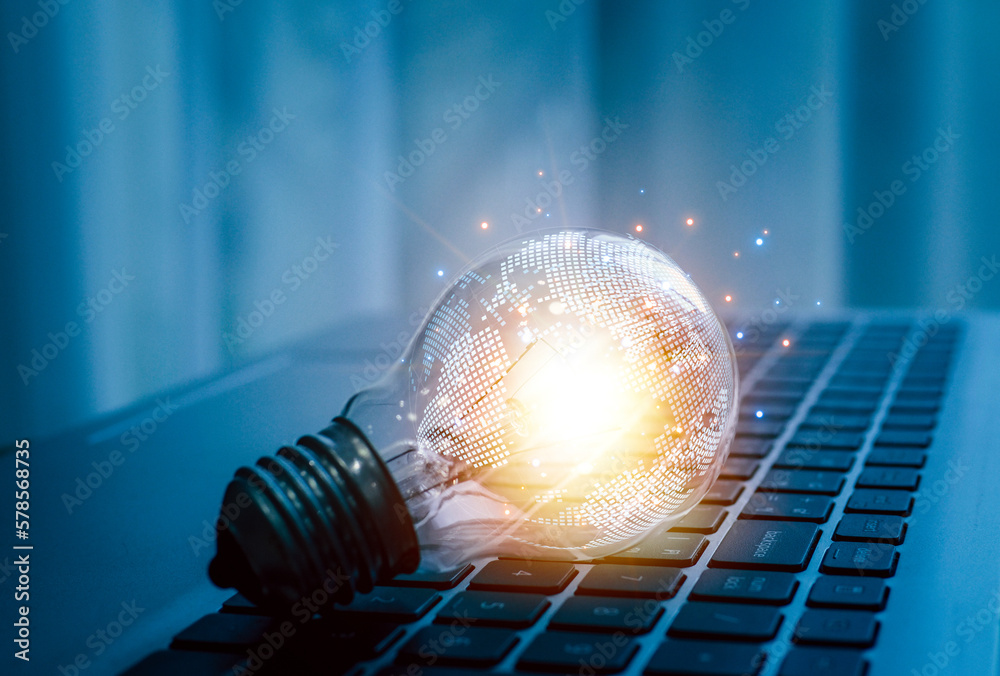 idea concept with innovation and inspiration.new ideas Great ...