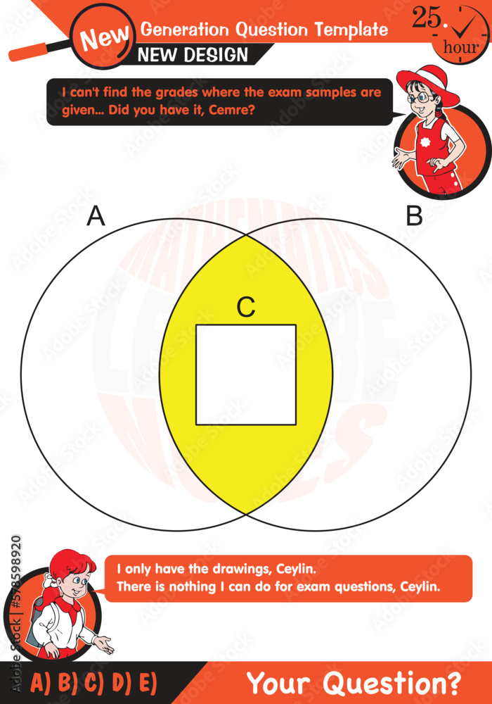 Mathematics Venn Diagrams Crossing Circles The Subject Of Cluster