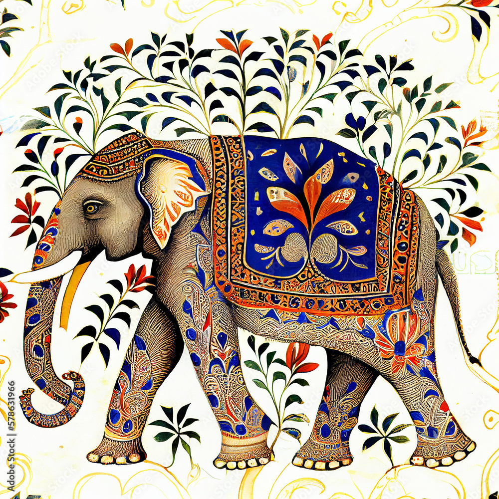 Design Elephant Painting at Amelia Woodhouse blog