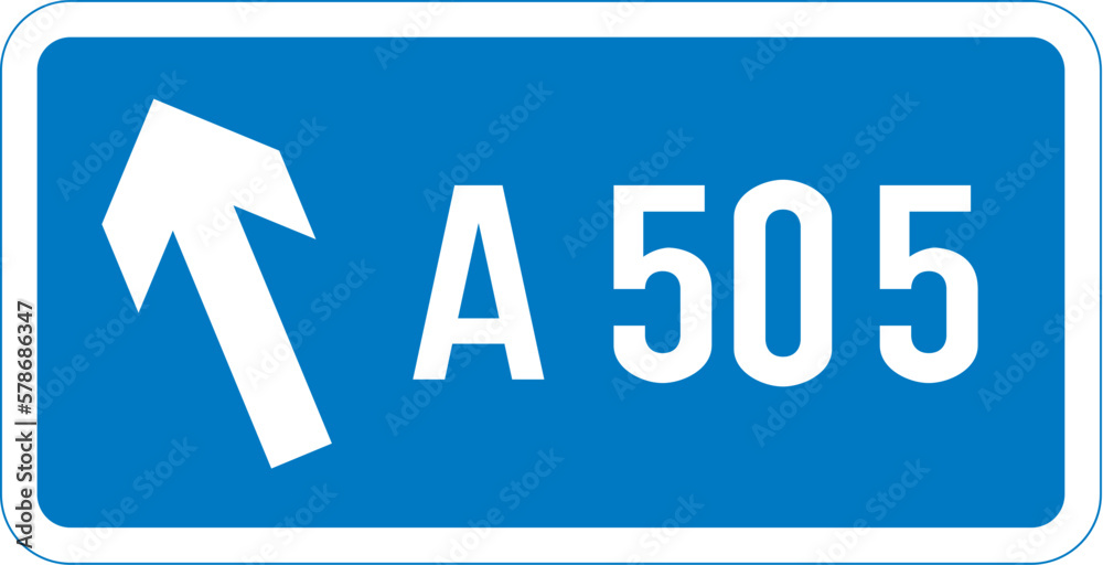 Motorway signs R2023039 – Road traffic sign images for reproduction ...