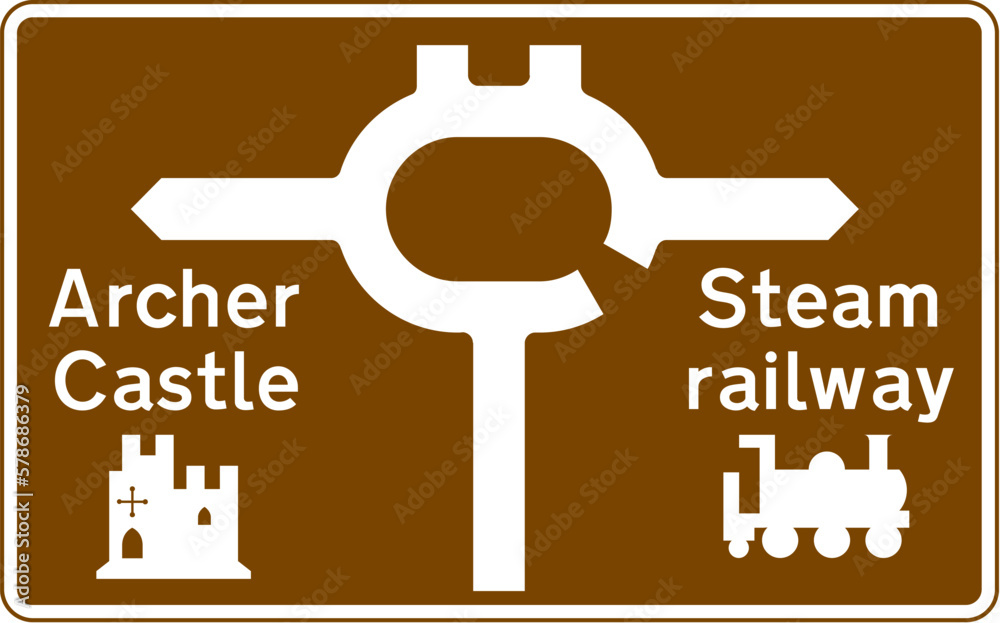 Motorway signs R2023026 – Road traffic sign images for reproduction ...