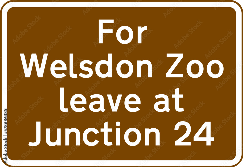 Motorway signs R2023021 – Road traffic sign images for reproduction ...