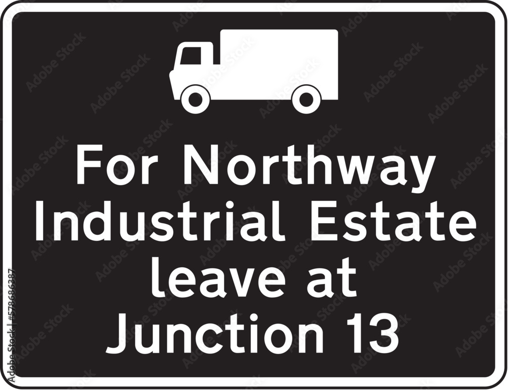 Motorway signs R2023021 – Road traffic sign images for reproduction ...