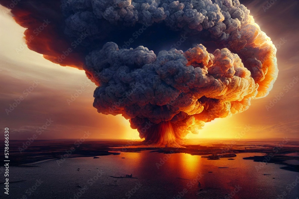 Apocalyptic Scene: Devastating Nuclear Explosion and its Effects on the ...