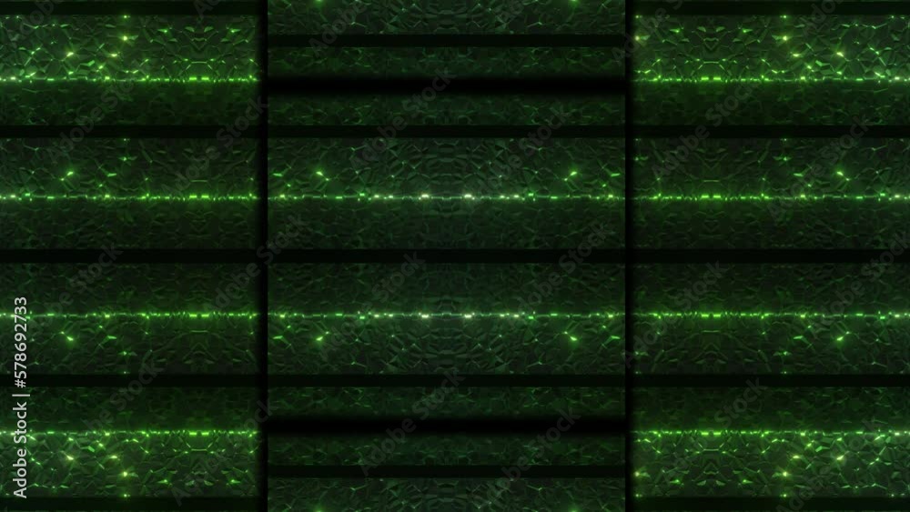 Vidéo Stock This stock motion graphic video of 4k Shining Spinning ...