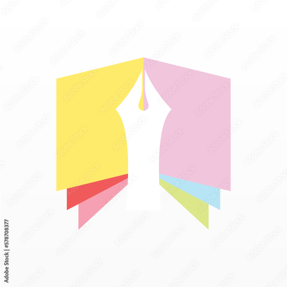 Book logo design icon vector. Book icon clip art. Library logo concept ... Book logo design icon vector. Book icon clip art. Library logo concept ...