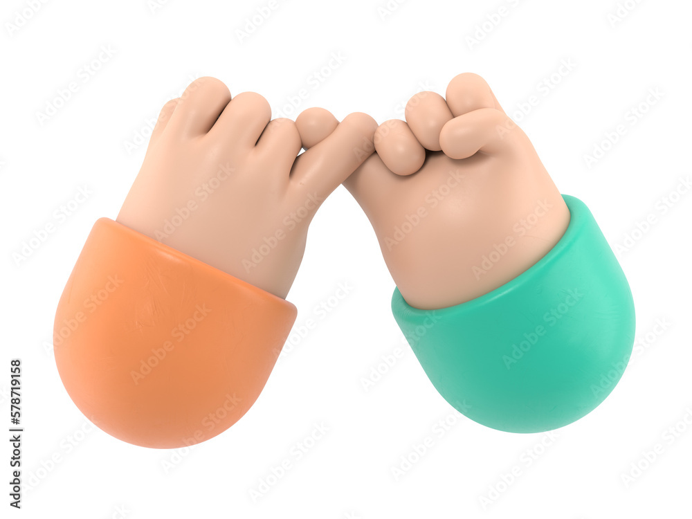 Transparent Backgrounds Mock-up. promise friendship icon finger ...