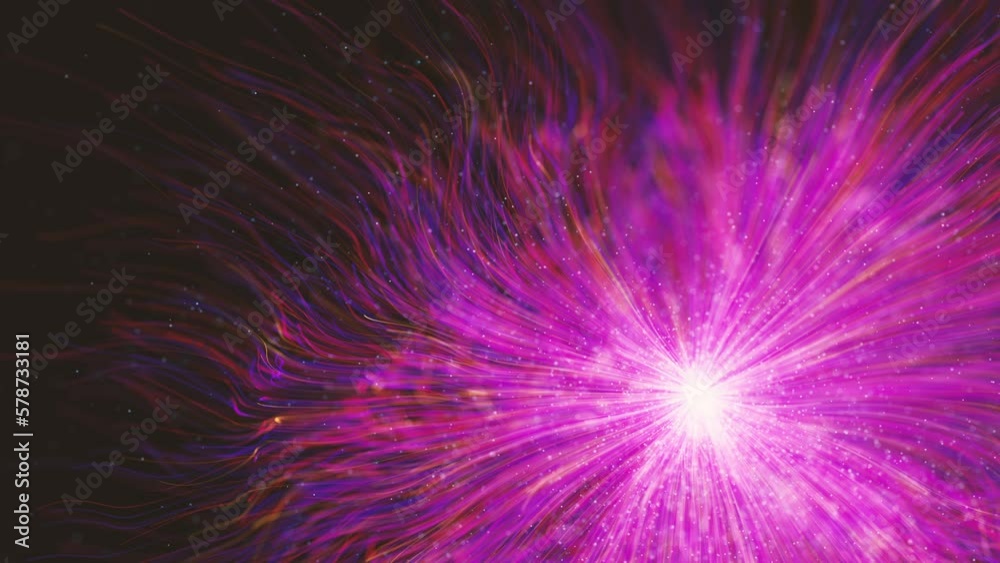 Shockwave Explosion Freeze Background/ 4k animation of an abstract shockwave explosion ...