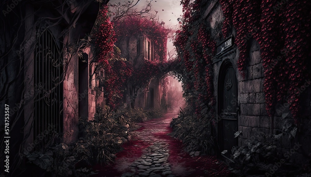 Spooky castle, scary, horror, old gothic castle, haunted mansion, dark ...