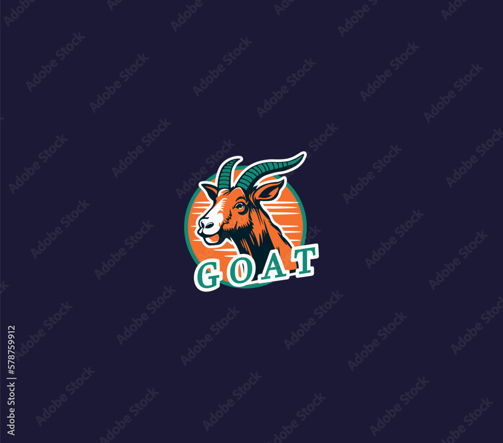 The goat logo: Depicts a goat, often associated with hardiness and ...