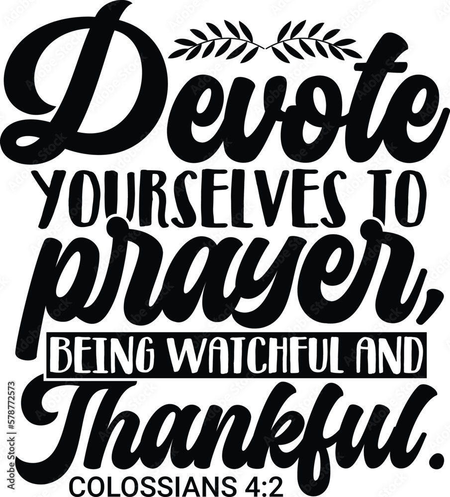 Thanksgiving Holiday, Bible Verse, holiday vector, black and white ...