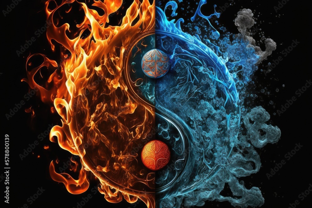 The elemental symbolism of water and fire is discussed. Distinct ...